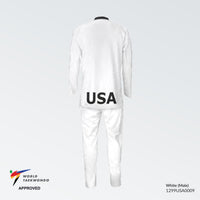 [TUSAH World Taekwondo] EVO Uniform USA ver. /Male – RhingoUSA Wholesale